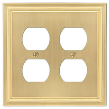 Franklin Brass Classic Architecture Triple Decorator Wall Plate in ...