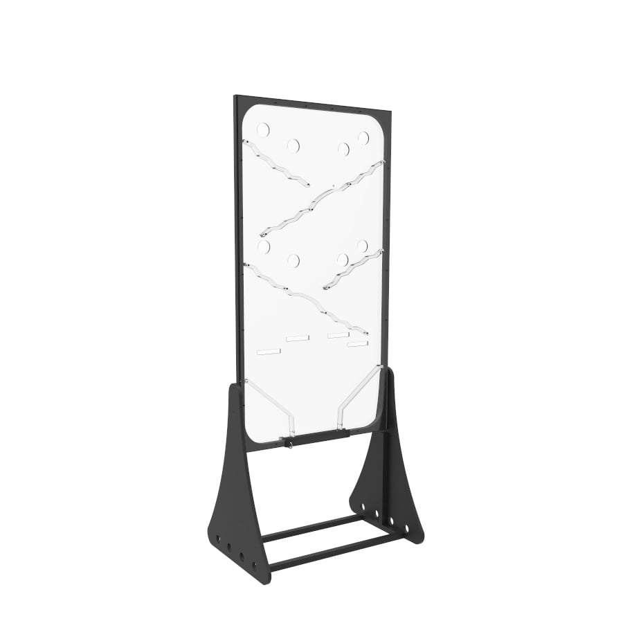 FixtureDisplays®Plinko Board Donation Box Fundraising Stand Kid Fun ...