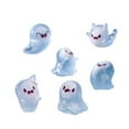 WANGJIAOID 6 Pieces Glowing Mini Resin Cute Micro Statues Luminous ...