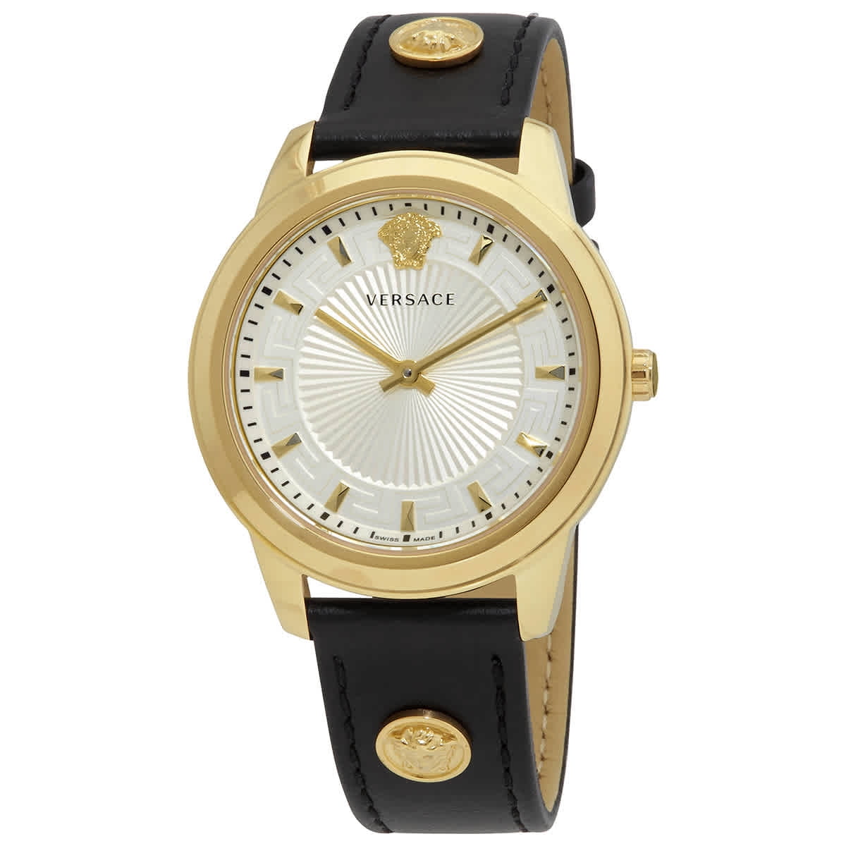 Versace Greca Quartz White Dial Ladies Watch VEPX01021 - Walmart.com