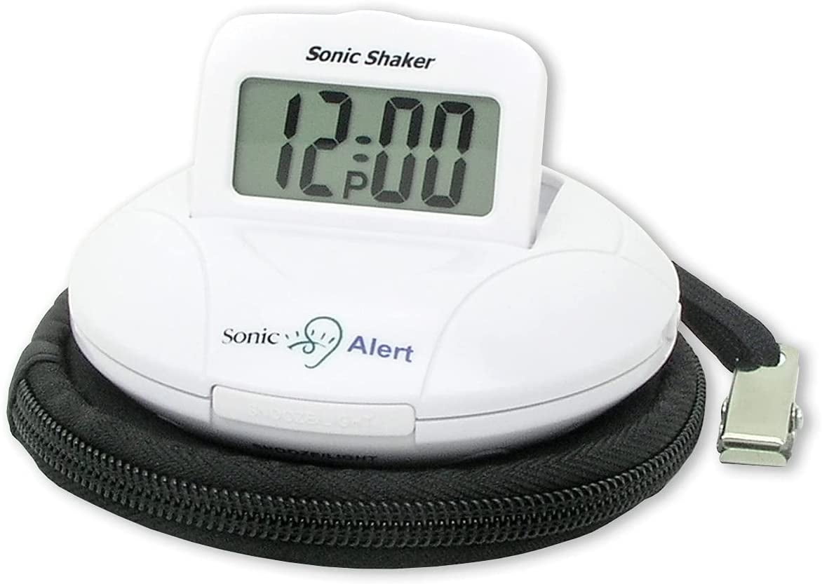 Sonic Alert SBP100 Reloj despertador vibratorio ruidoso port Sonic ...