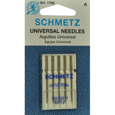 Schmetz Needle Serger Elx705 Size 80/12 (Pack Of 5) - Walmart.com