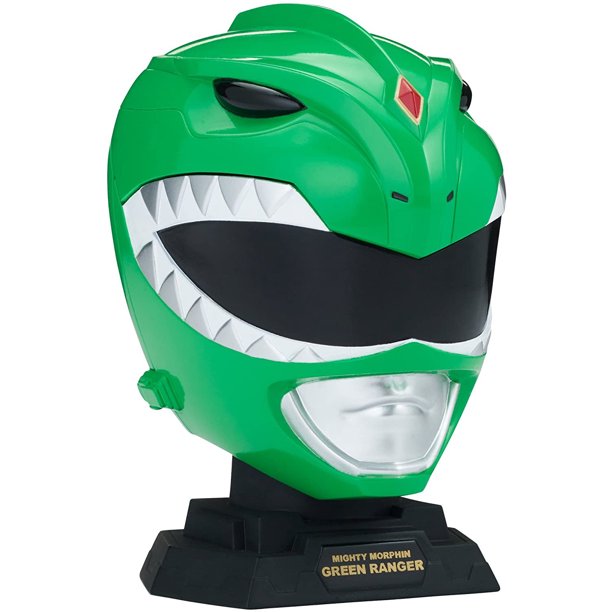 Power Rangers Legacy Mighty Morphin Green Ranger Helmet Disp Power ...