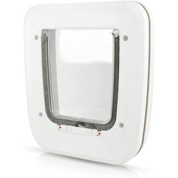 Microchip Cat Flap 4 Position Locking Cat Flap Cat Flaps for Small ...