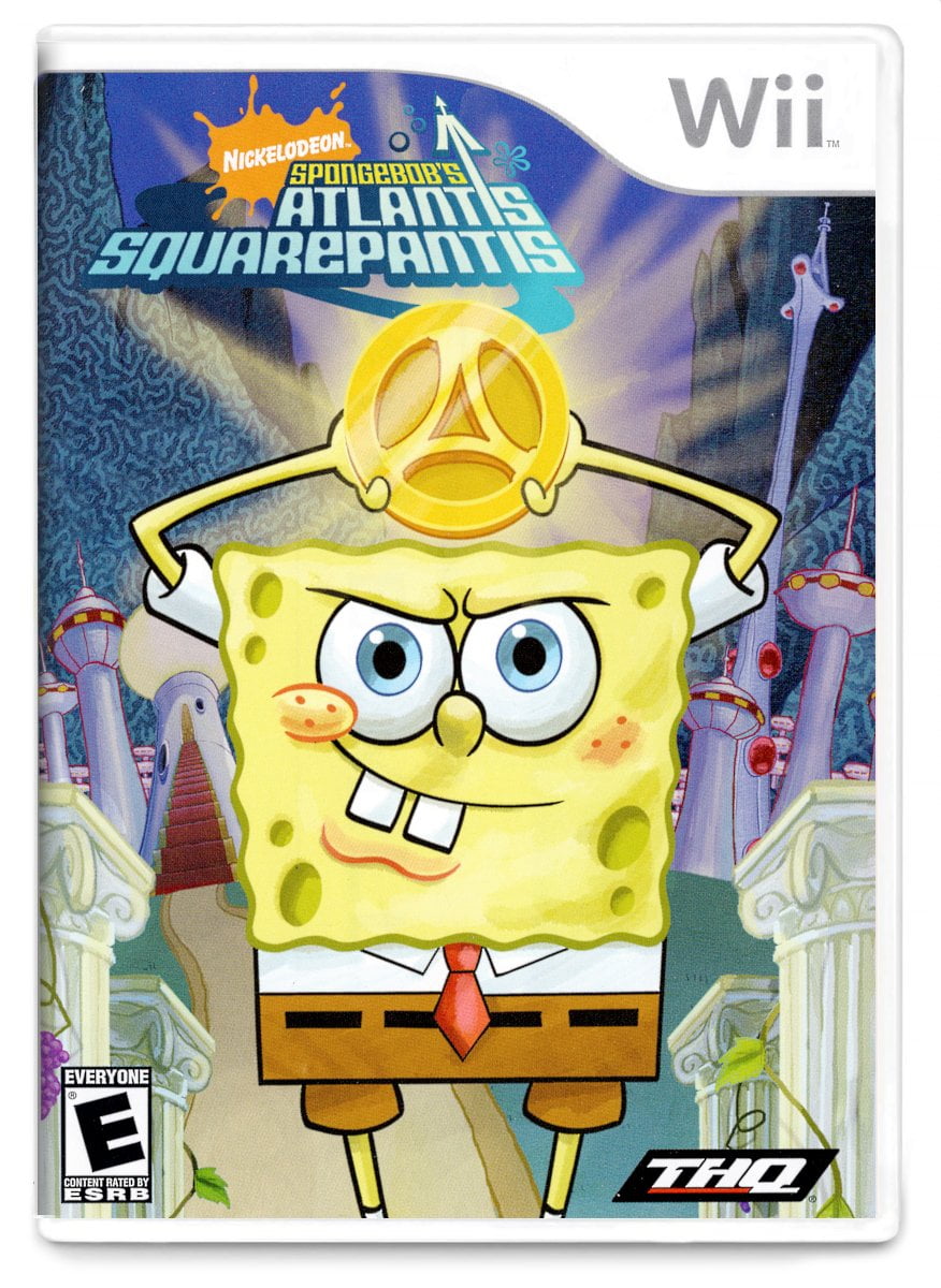 Used SpongeBobs Atlantis SquarePantis - Nintendo Wii (Used) - Walmart.com