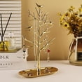 Branch Jewelry Rack with metal tray,Luxury color,Tree Tower Rack ...