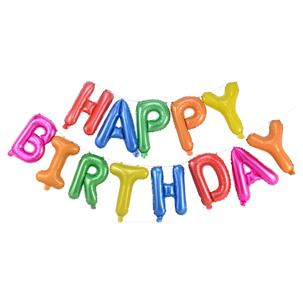 Click here for Reiche Happy Birthday Balloons  Aluminum Foil Bann... prices
