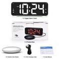 Functional USB Alarm Clock with Bed Shaker Effective Vibrations for Friend and Family - Walmart.com