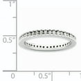 Diamond Sterling Silver Polished Ring - Walmart.com