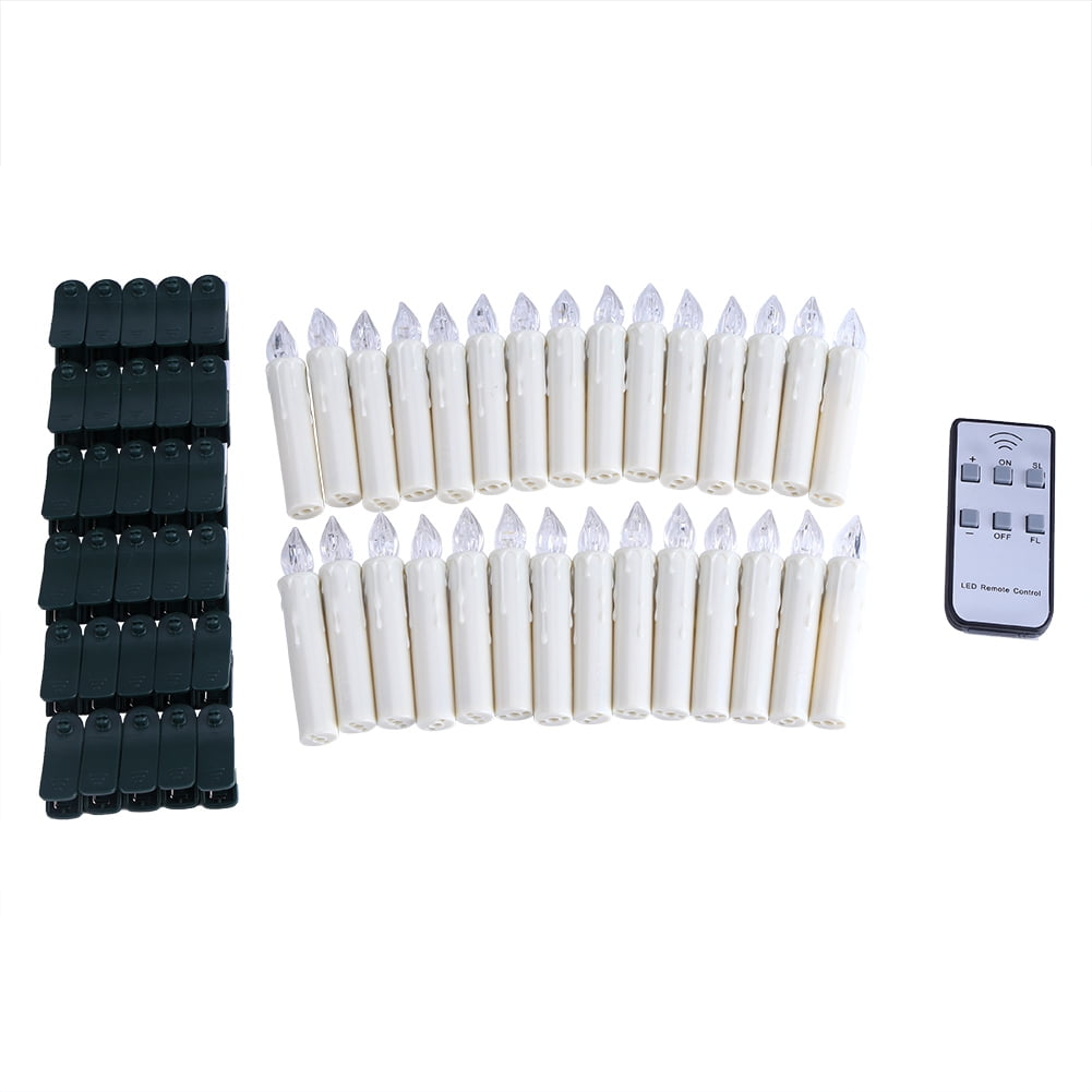 Click here for Peahefy Led Candle Remote Control Wax Flameless Fl... prices