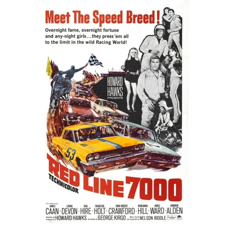 Red Line 7000 James Caan (Front) Mariana Hill (Hand On Hip) Skip Ward ...