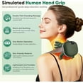 Neck Massager, 2026 Upgraded Neck Massage with Heat, 3-Speed ...