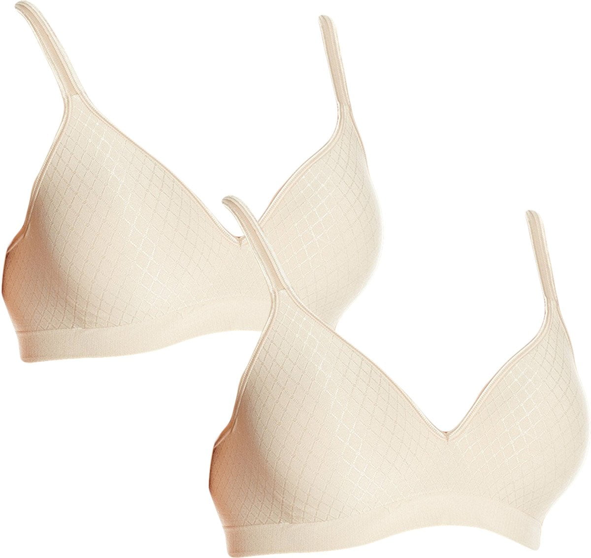 Hanes Women`s Ultimate Perfect Coverage Comfortflex Fit Wirefree Bra