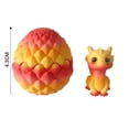 3D Printed Dragon Egg Hatchling Decor Multicolor Dragon Egg Desk ...