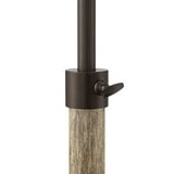 Franklin Iron Works Industrial Rustic Farmhouse Pharmacy Floor Lamp ...