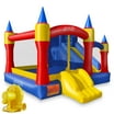 Bounceland Pop Star Slide Inflatable Bounce House, Basketball Hoop ...