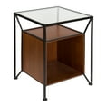 Kate and Laurel Garrod Record Storage End Table - Walmart.com