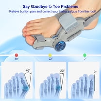 Bunion Corrector for Women & Men Big Toe, Adjustable Knob Bunion Splint ...