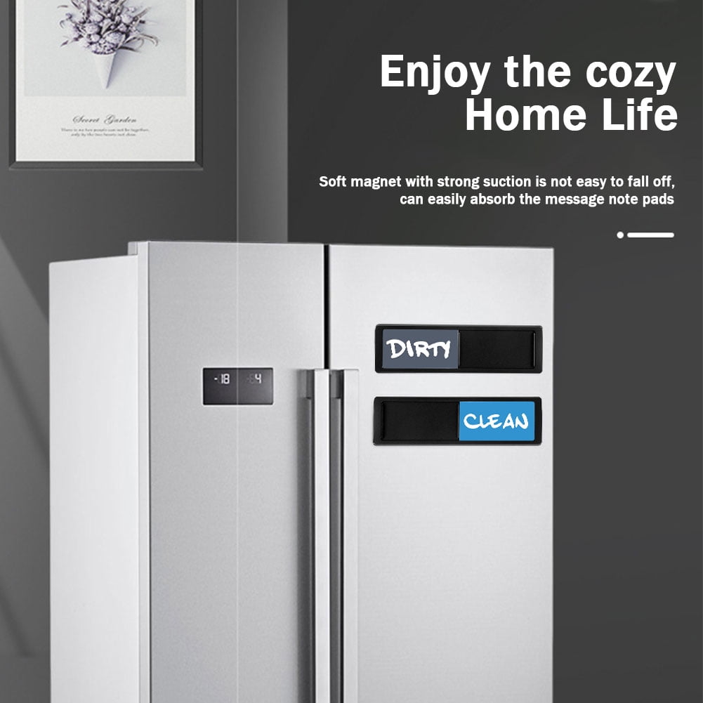 Señal indicadora de imán para lavavajillas, señal indicadora magnética ...