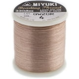Miyuki Nylon Beading Thread B Blush (50m) for DIY Jewelry Making ...