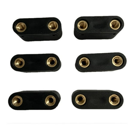 Pack of 6 Surfing 2-hole Footstrap Insert Portable Footstrap Insert ...