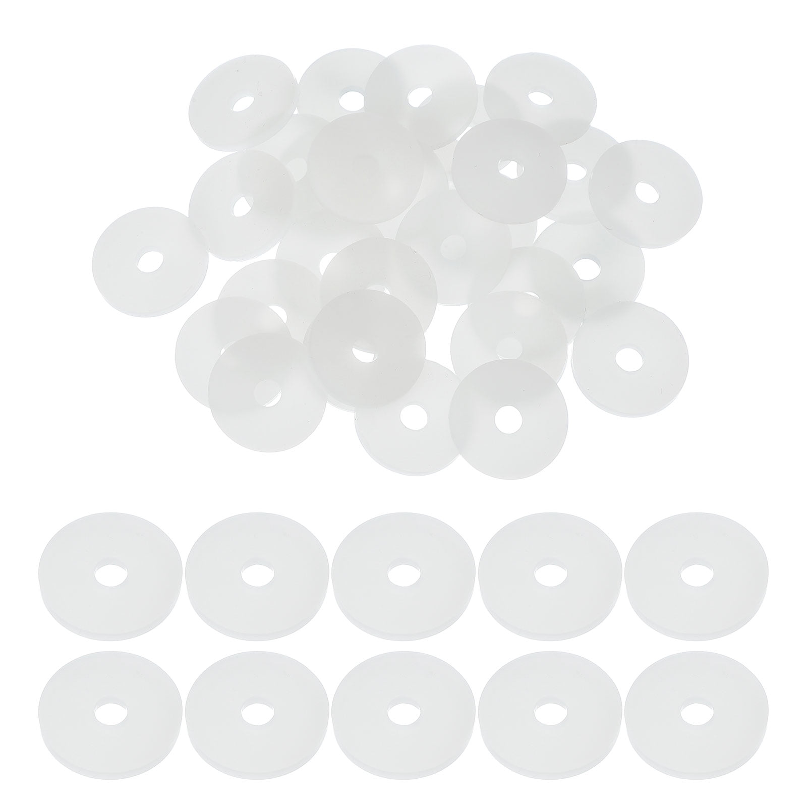 Click here for Uxcell 20 Pcs M5 Silicone Flat Washers 5mm Id 20mm... prices