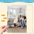 10 Pack Fridge Frame, 4x6 In Mini Photo Frames for Refrigerator ...