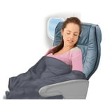 Cloudz Compact Travel Blanket - Black - Walmart.com