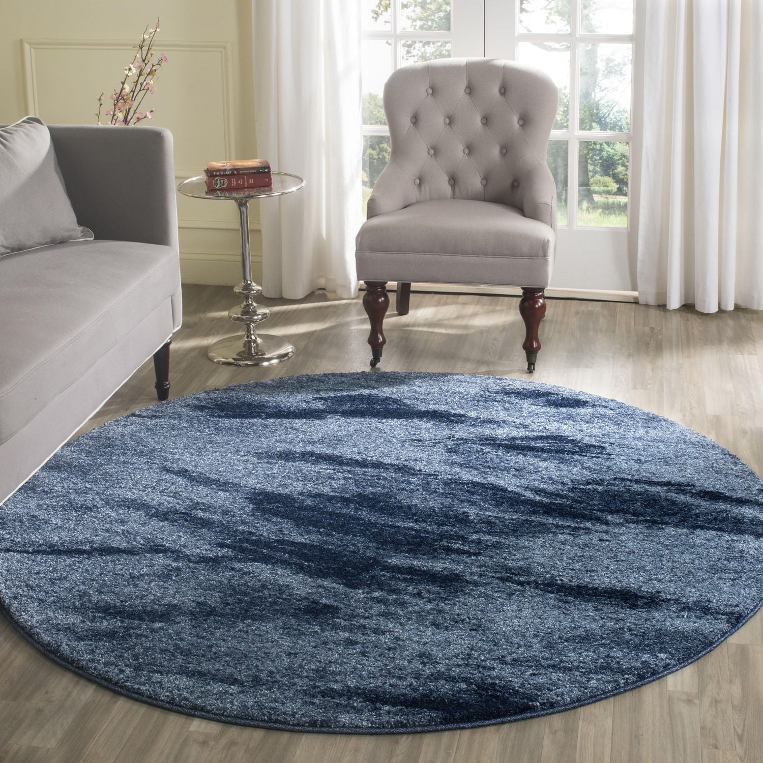 Click here for Safavieh Retro Panit Abstract Area Rug 4 X 4 Round prices