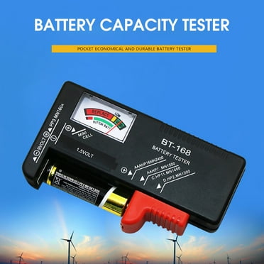 D-FantiX Small Home Battery Tester, Capacity Testing for AA, AAA, C, D ...