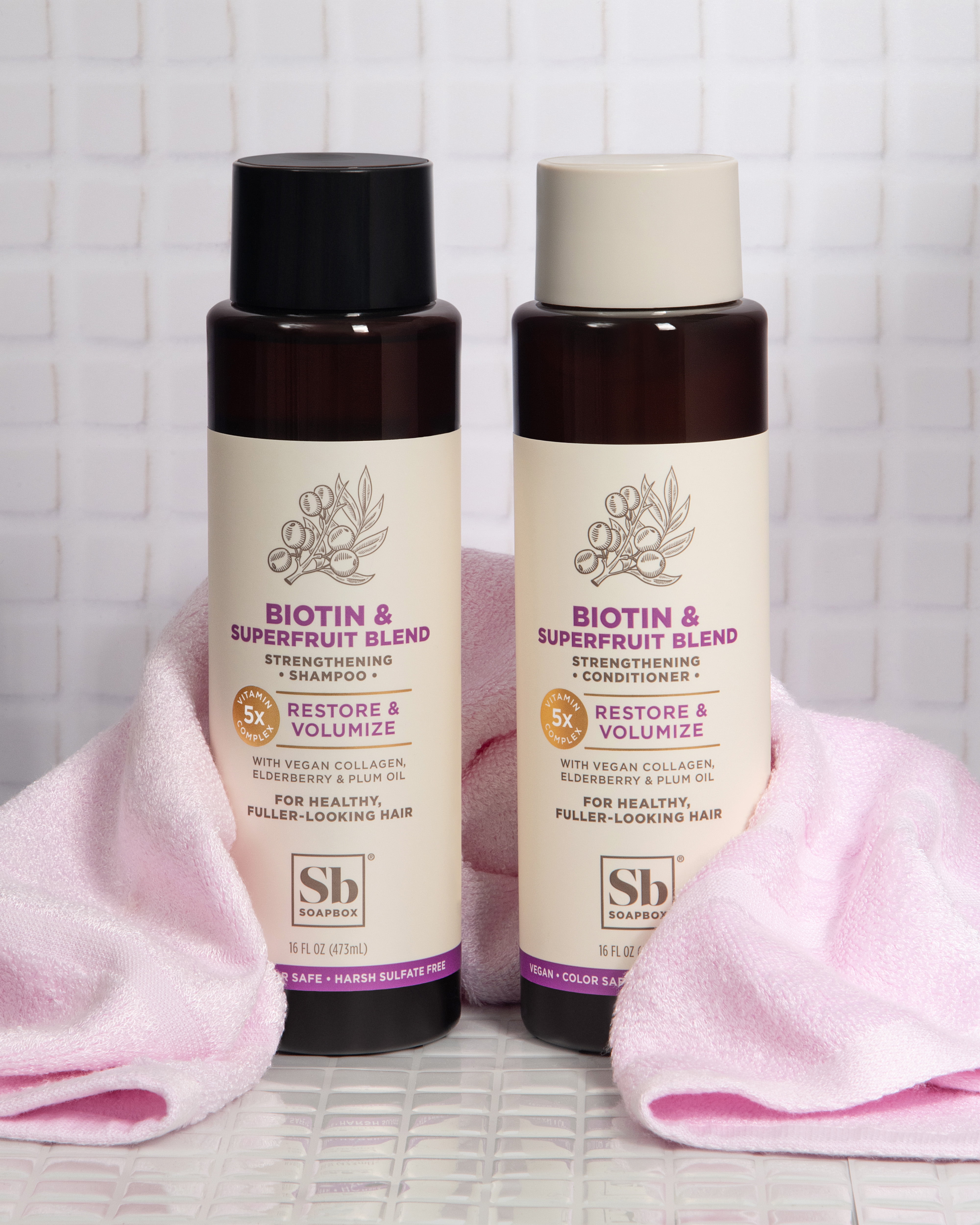 Soapbox Biotin & Superfruit Blend Strengthening Conditioner, 16 oz Best ...