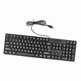 Usb Large Print Keyboard For Elderly 104 Keys Large Character Keyboard ...