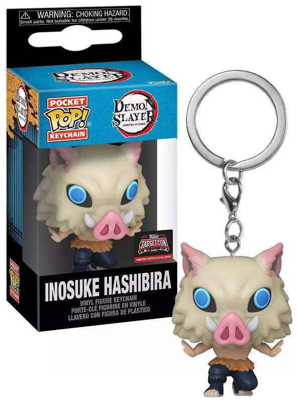 Funko Demon Slayer: Kimetsu No Yaiba Pocket POP! Inosuke Hashibira ...