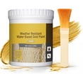 Weather Resistant Water Based Gold Paint, 150g Gold Leaf Paint for ...
