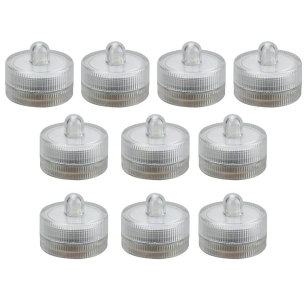 ziyahi SUBMERSIBLE LED LIGHT TEA CANDLES WEDDING PARTY WATER PROOF ...
