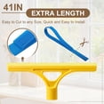 2Pcs Replacement Rubber Squeegee, 41 Inch Household Silicone Squeegee ...