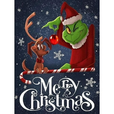 5D Grinch Diamond Painting Kits, Full Drill DIY Christmas Stitch Craft ...