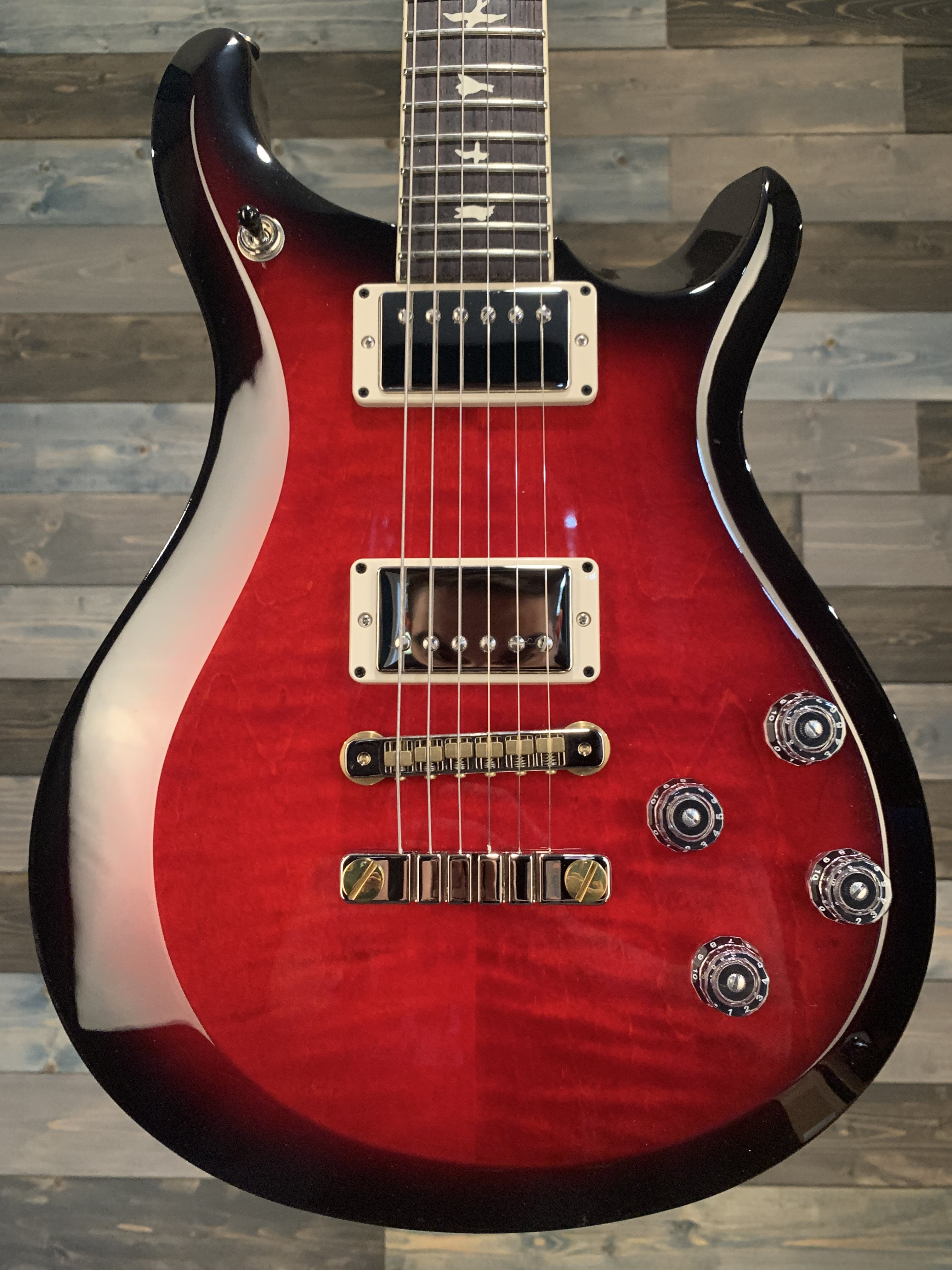 PRS S2 McCarty 594 Custom Color Eriza Verde with Black Wrap Burst - 850 ...