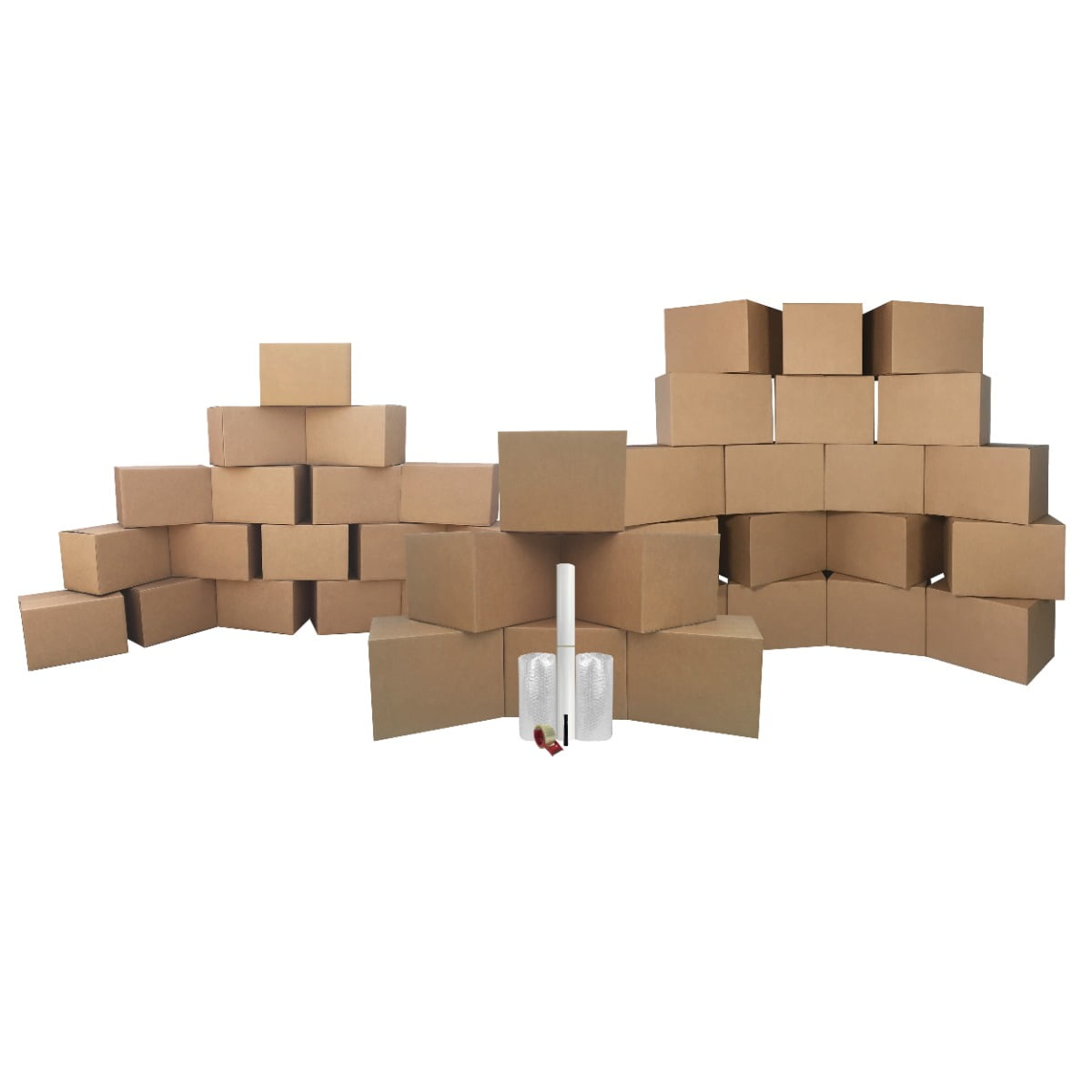 UBMOVE 3 Room Basic Kit 42 Packing Boxes and Supplies for Moving ...