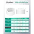 BDKWID-2 Inch PVC Cap (Compatible with 2.375" OD), Fits Standard SCH40 ...