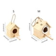 Bird Nesting House For Cage Parakeet Nest Box Bird House Parrots ...