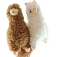 Set of 2 Wooly Alpaca Stuffed Animal Toy - Soft Animal Plushie Stuffie ...