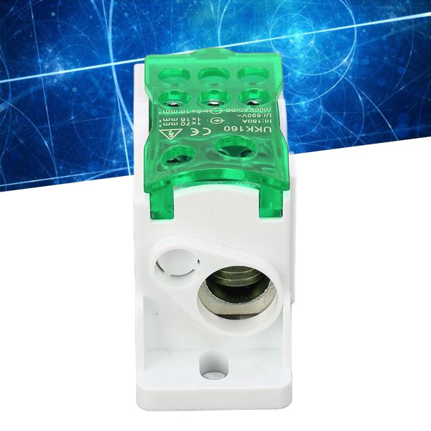 Distribution Box, 690V 160A Din Rail Terminal Block Distribution Box, Electric Power Junction ...