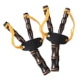 1pc Quality Wooden Slingshot - Handcrafted Bamboo and Wood Shooting Toy ...