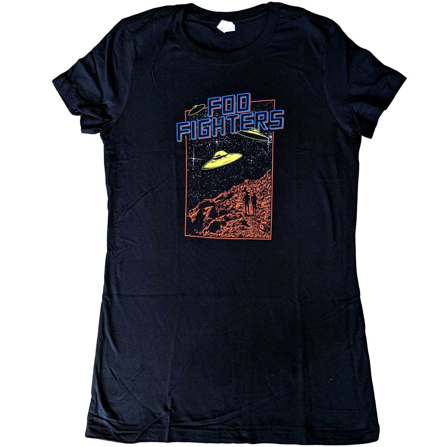 Click here for Foo Fighters Womens 2015 European Tour Ufo Cotton... prices