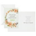 DaySpring Hallmark Assorted Religious Sympathy Cards with Floral ...