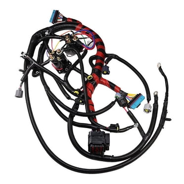 Speedway Motors 12-Circuit Vintage Cloth Covered Wiring Harness ...