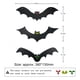 9 Uds. Murciélago colgante de terror versátil Halloween impermeable ...