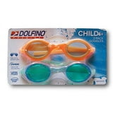 Dolfino Premier 2 pack Child Swim Goggle, Orange - Walmart.com