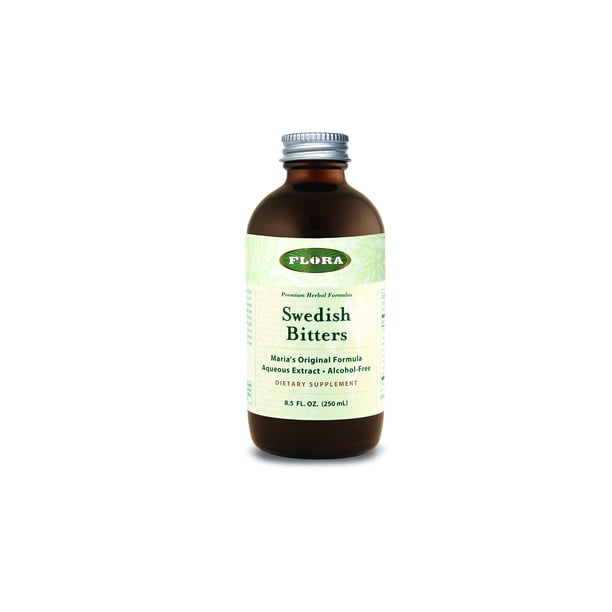 Suplemento Flora Swedish Digestive Bitters sin alcohol, 250 ml ...